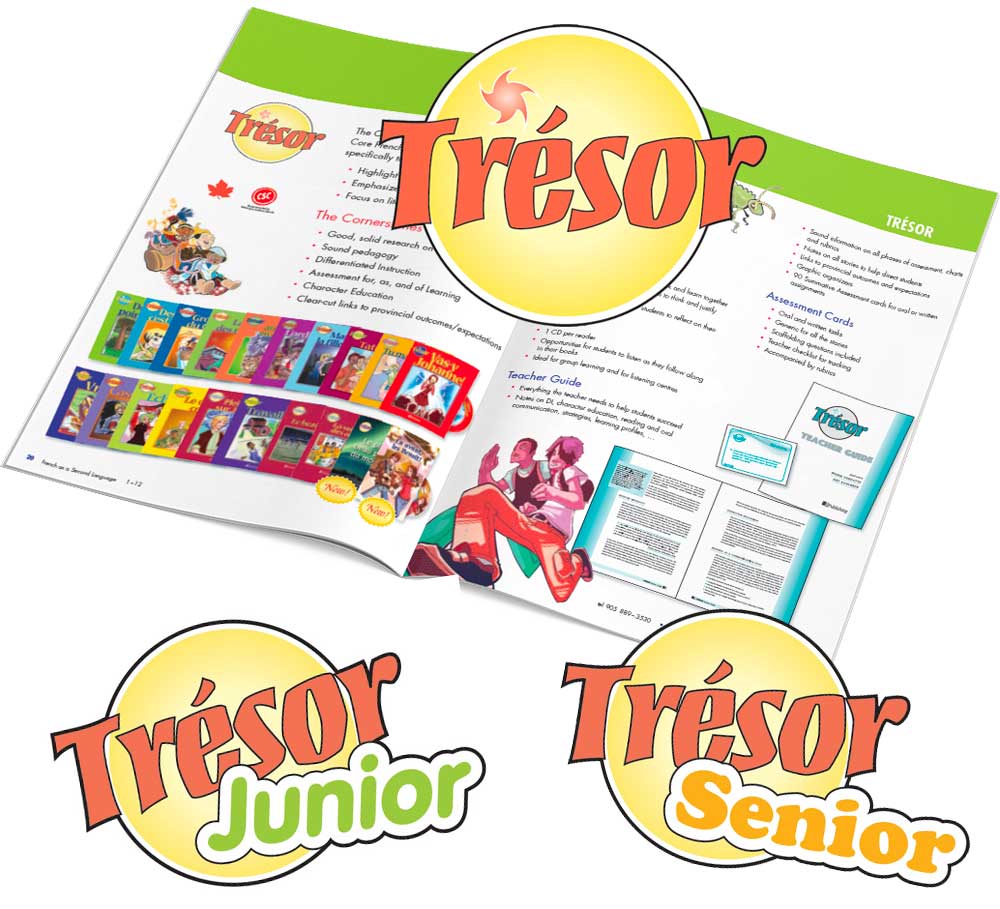 Trésor - 20 Supplementary Readers for Grades 1-8 Core French