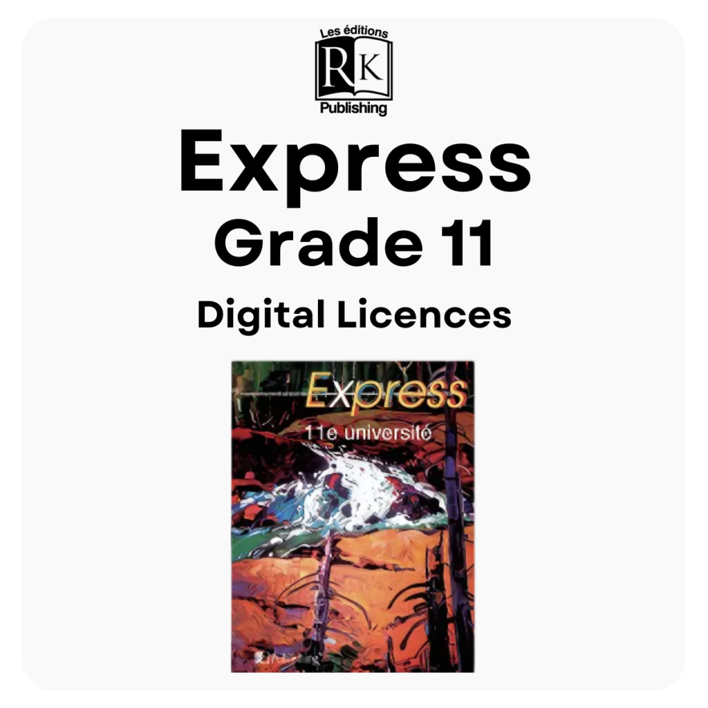 Express 12e université Digital Licence (1 year) - RK Publishing
