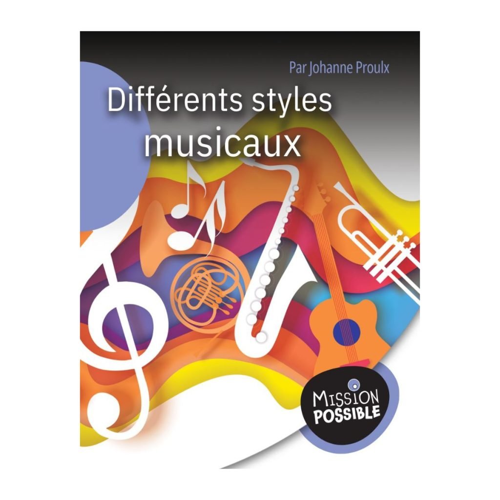 Différents styles musicaux (5 Pack) - RK Publishing
